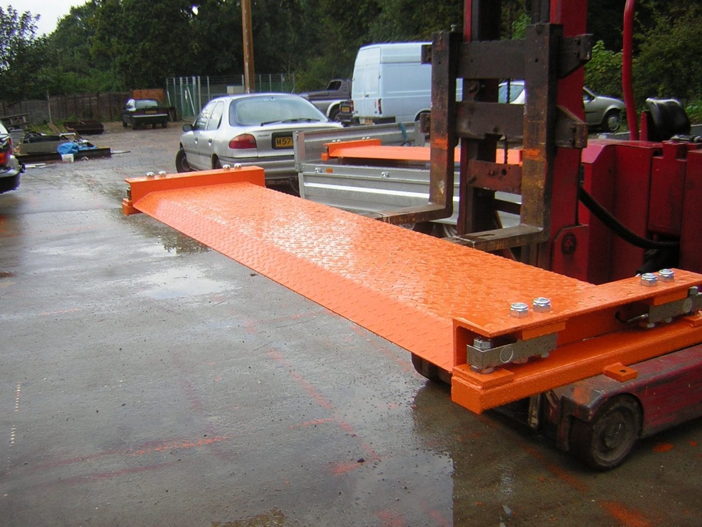 40t Industrial Mobile Portable Truck Axle Weigh Pad