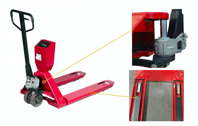 Explosion Proof Pallet Jack With Weight Scale / Hand Pallet Truck With ...