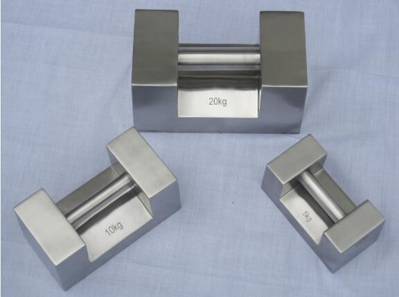 Rectangular Grip Handle Industrial Test Weights St. Steel 5Kg F1 Custom ...